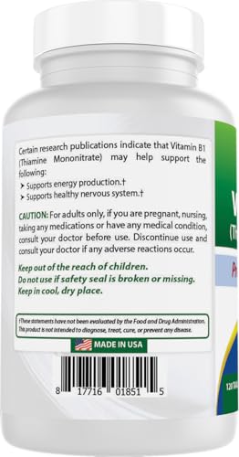 Vitamin B1 for healthy brain function