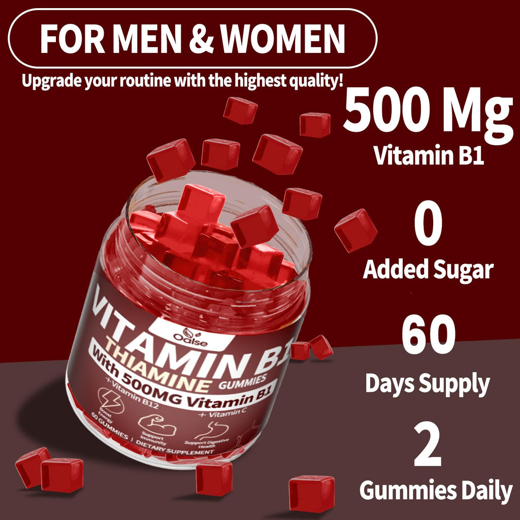 Vitamin B1 for improved metabolism