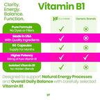 Vitamin B1 for overall wellness