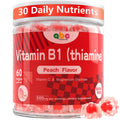 Vitamin B1 gummies for energy boost