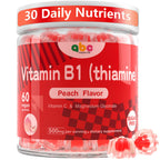 Vitamin B1 gummies for energy boost