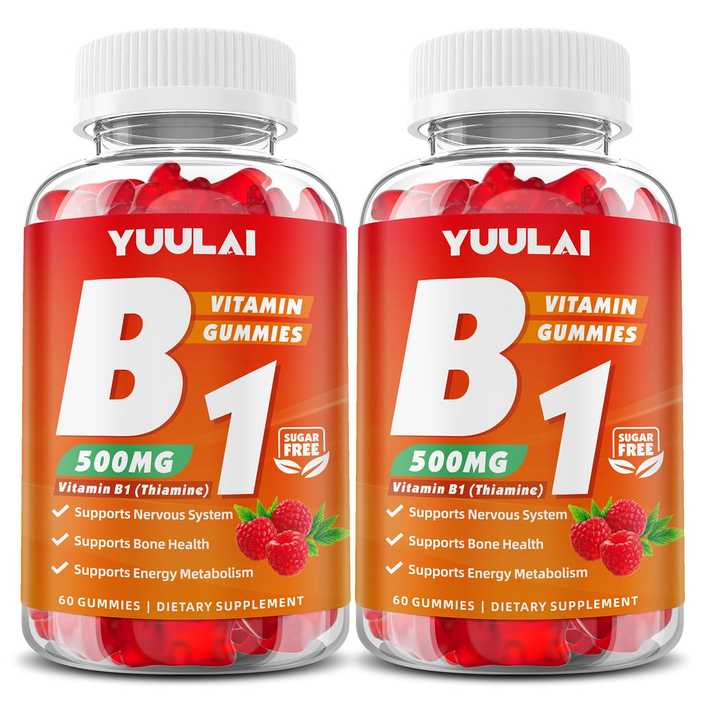 Vitamin B1 gummies for energy boost