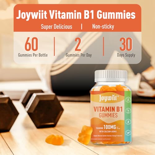 Vitamin B1 gummies for overall wellness