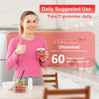 Vitamin B1 gummies for stress relief
