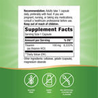 Vitamin B1 support for metabolism