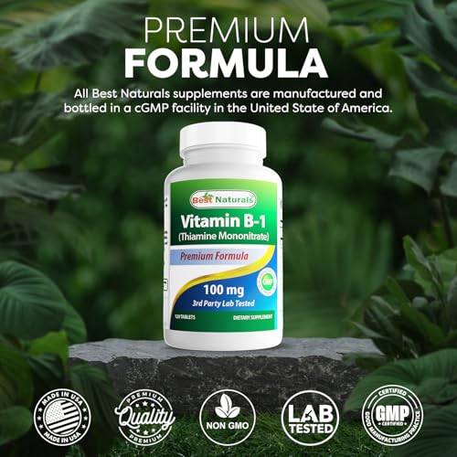 Vitamin B1 support for overall wellness