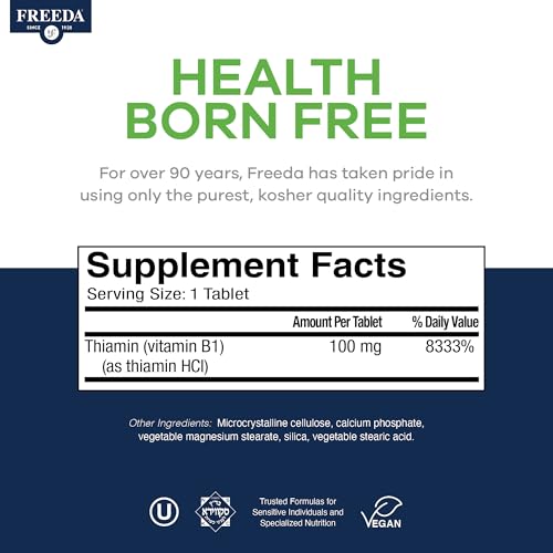 Vitamin B1 supports nerve health