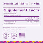 Vitamin B1 tablets for metabolism