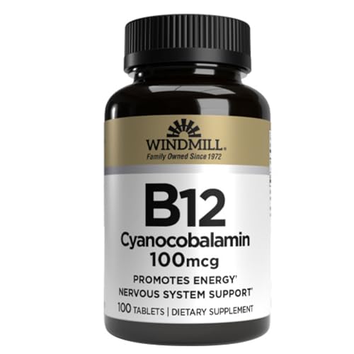 Vitamin B12 100 mcg tablets