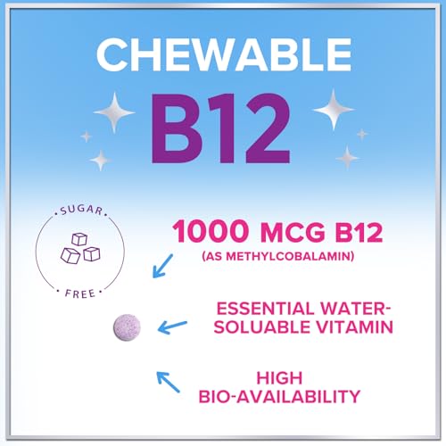 Vitamin B12 1000 mcg for healthy nerves