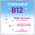 Vitamin B12 1000 mcg for healthy nerves