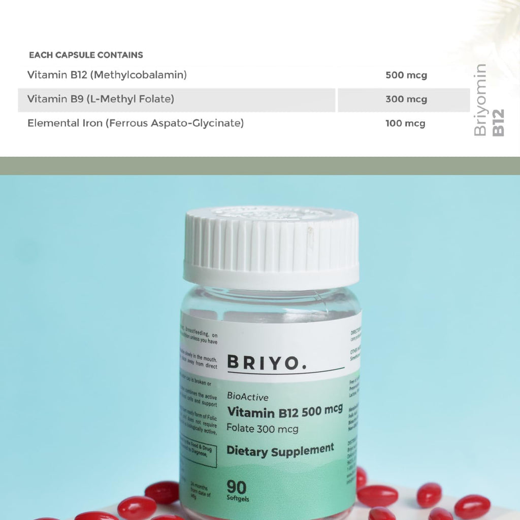 Vitamin B12 500 mcg immune boost
