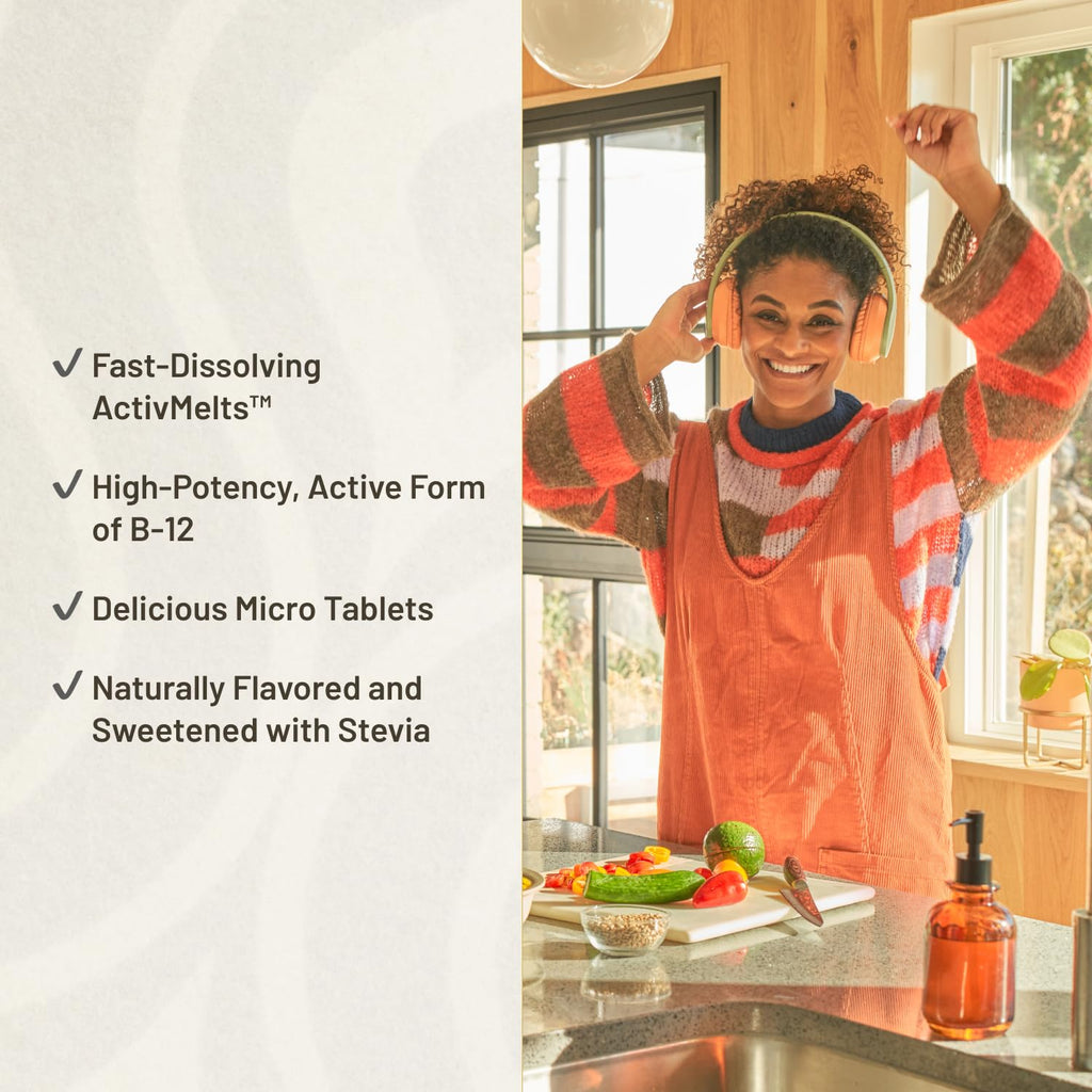 Vitamin B12 ActivMelts for convenience