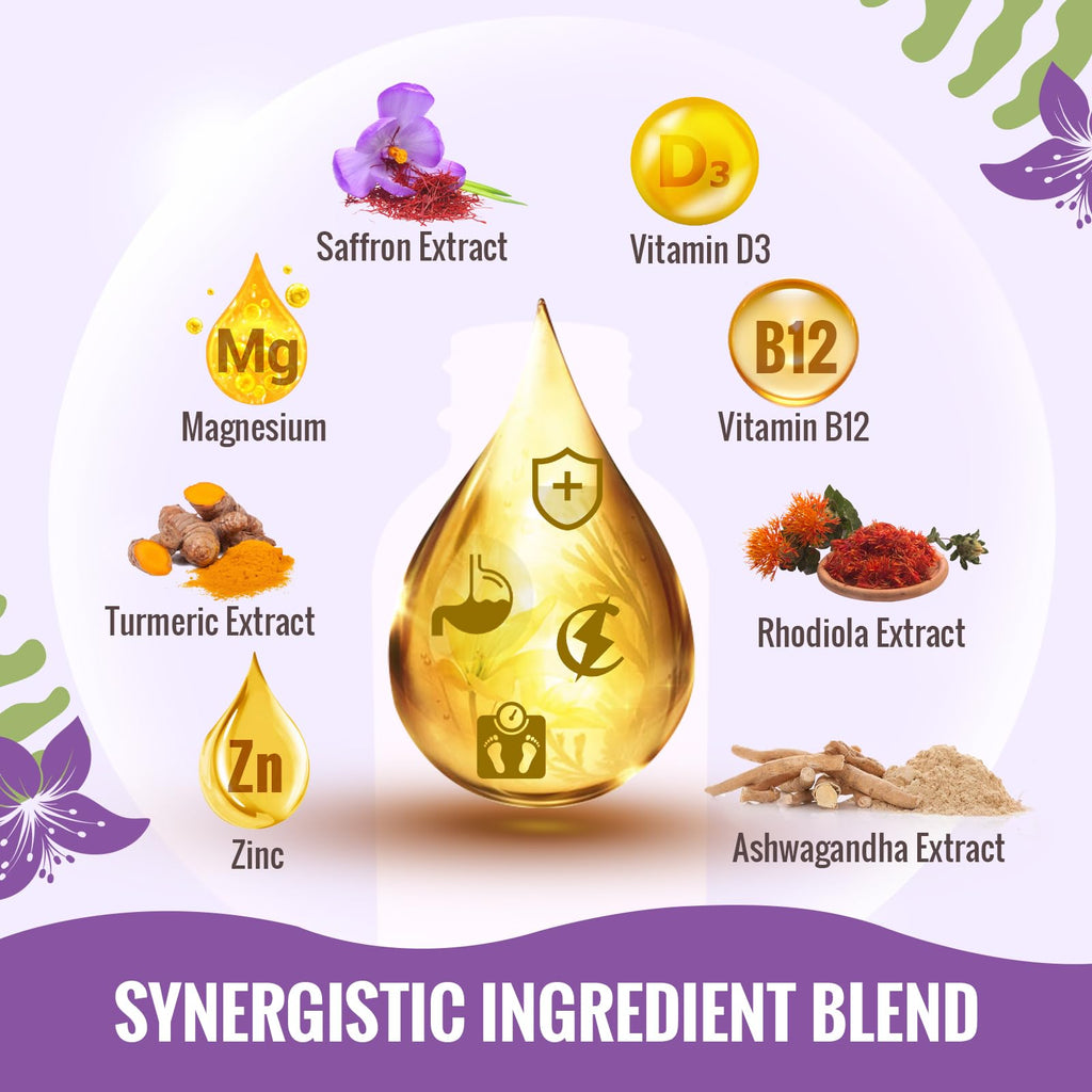 Vitamin B12 and D3 for vitality