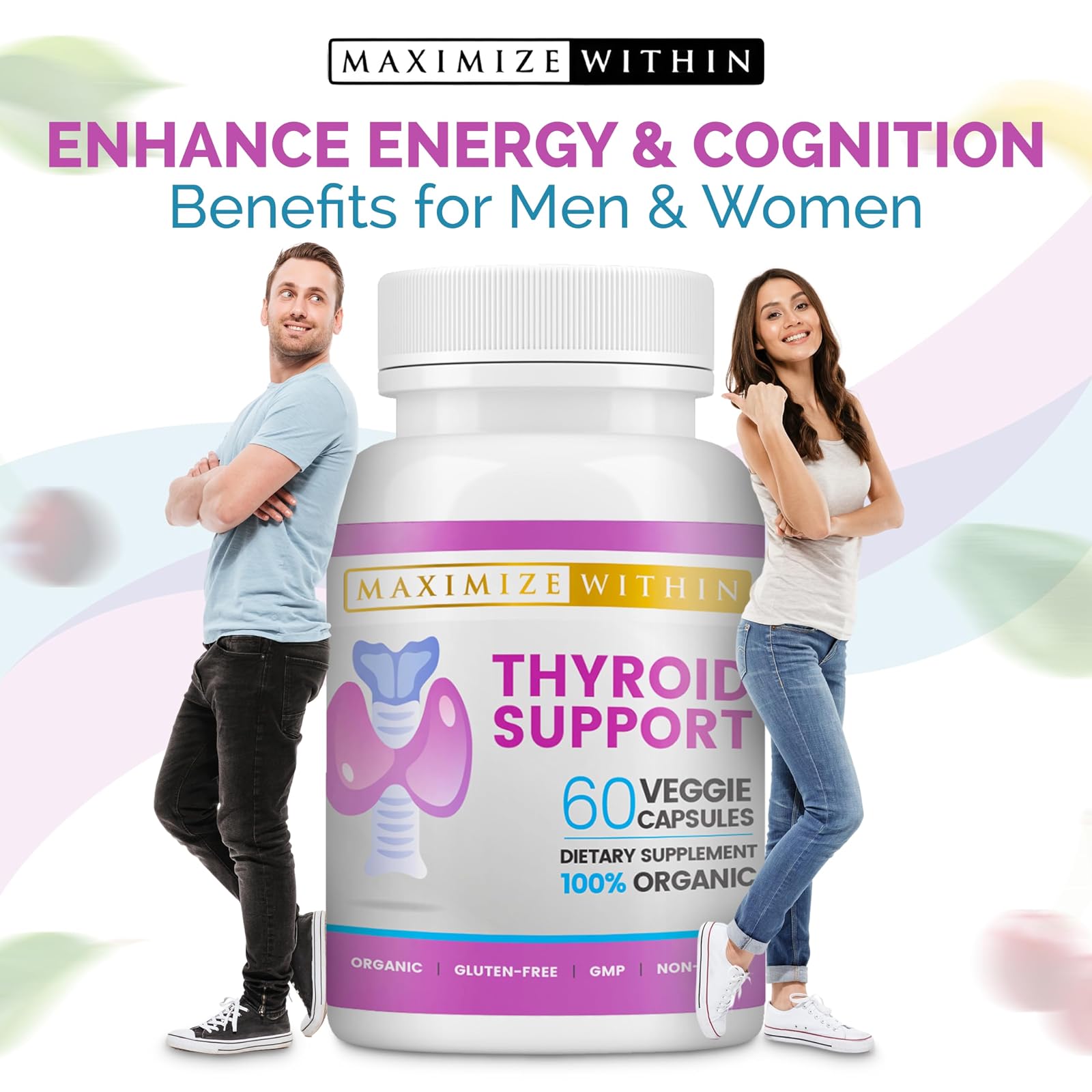 Vitamin B12 capsules for thyroid health