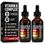 Vitamin B12 complex drops for energy
