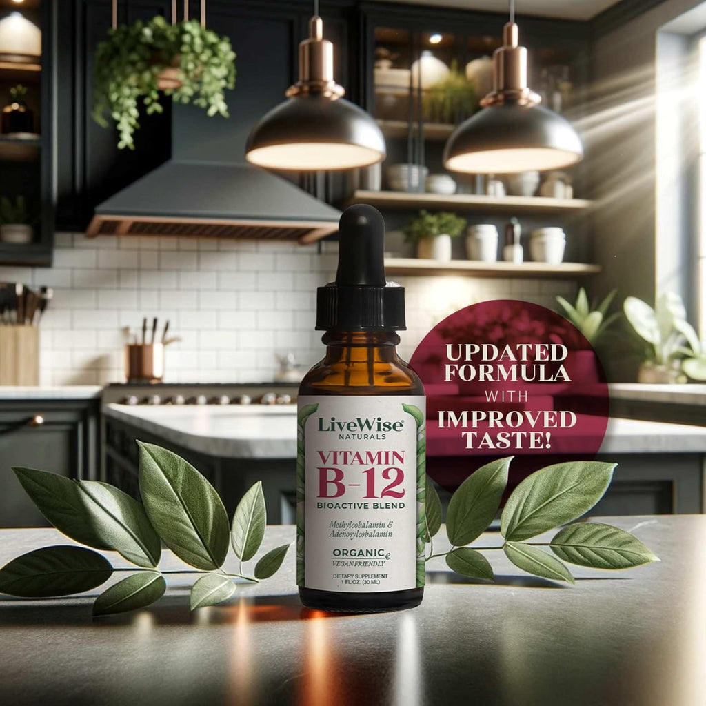 Vitamin B12 drops for cognitive health