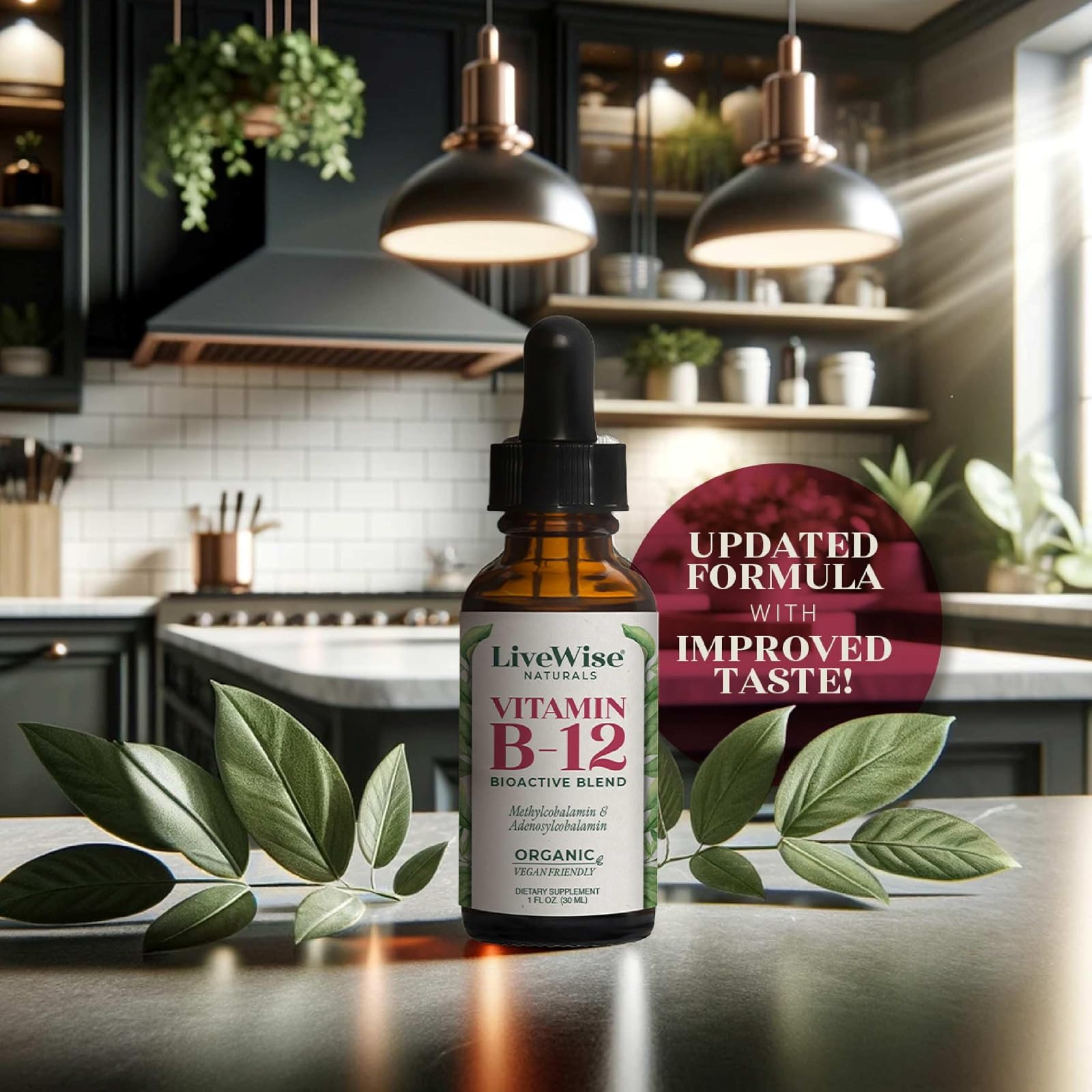 Vitamin B12 drops for cognitive health