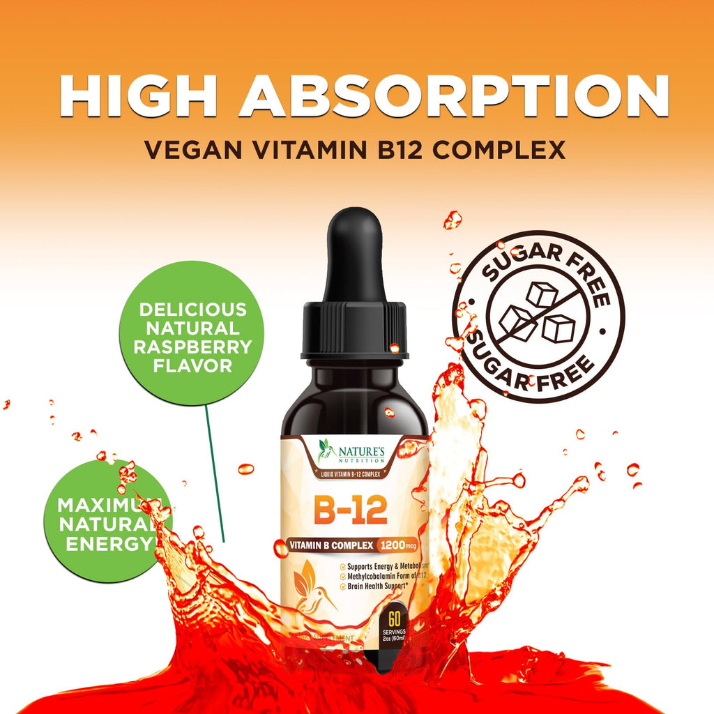 vitamin B12 drops for fatigue relief