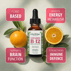 Vitamin B12 drops for immune support