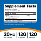 Vitamin B12 energy support supplement