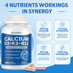 Vitamin B12 enriched calcium supplement