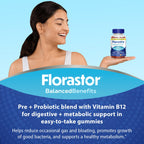 Vitamin B12 enriched probiotic gummies