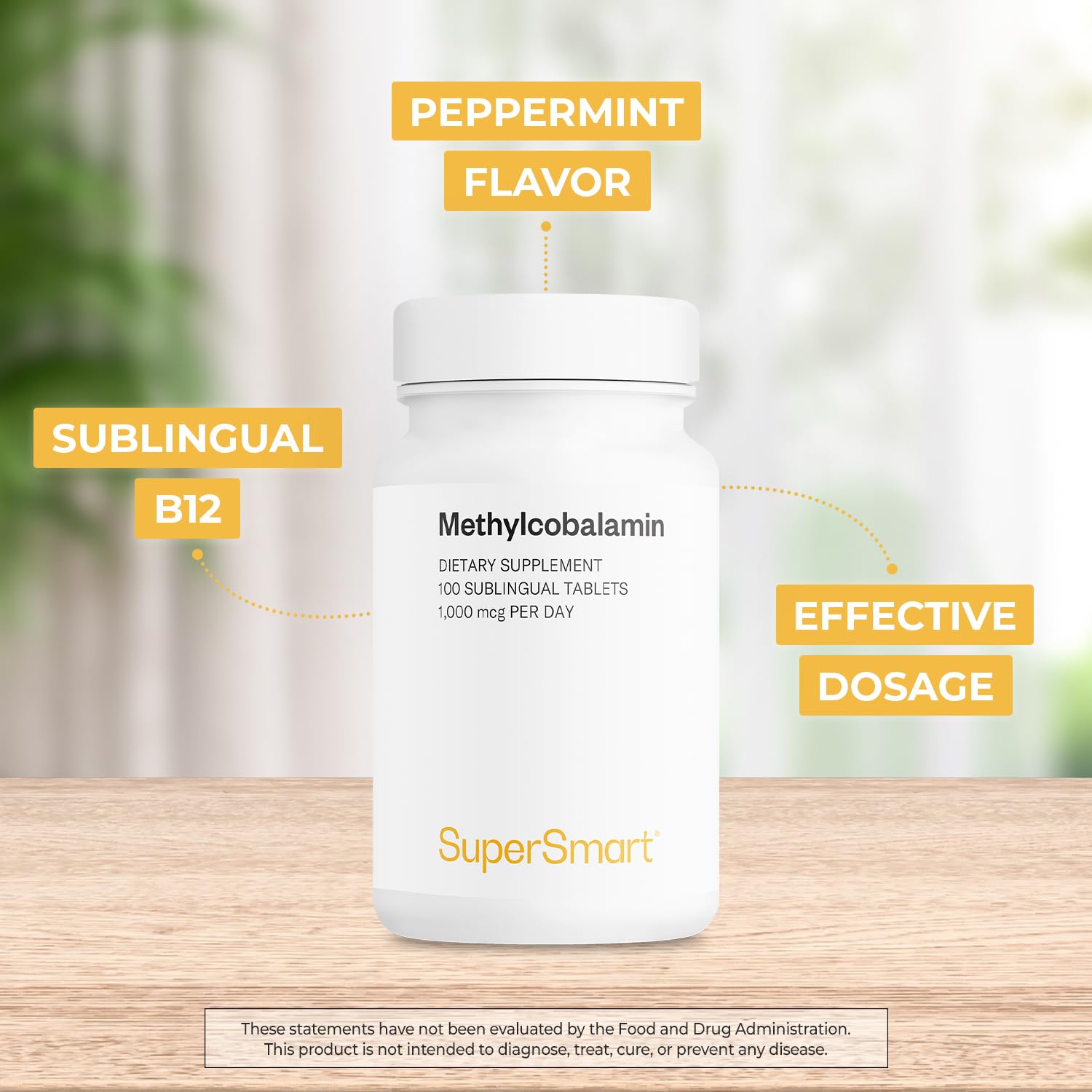 Vitamin B12 for energy support