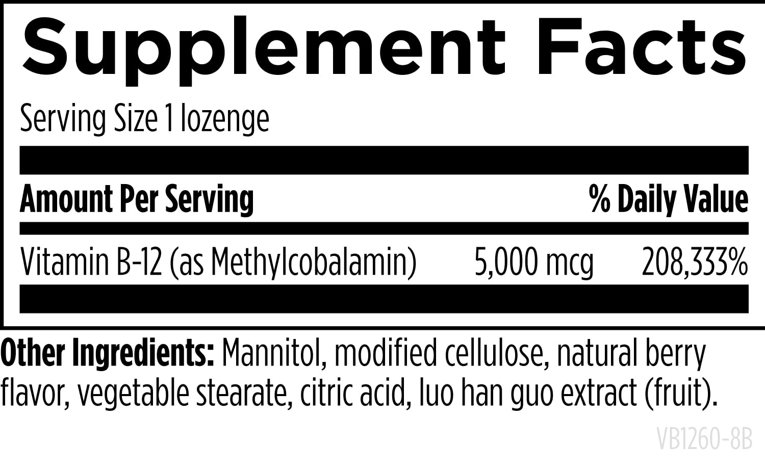vitamin b12 for energy support