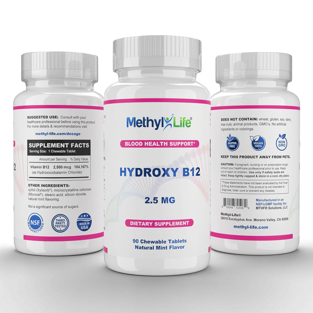 Vitamin B12 for energy support
