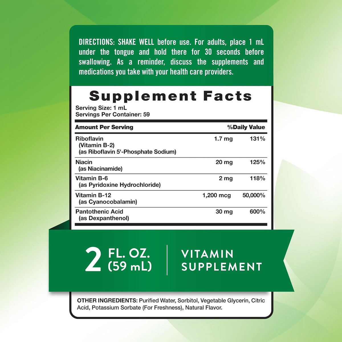 Vitamin B12 for energy support