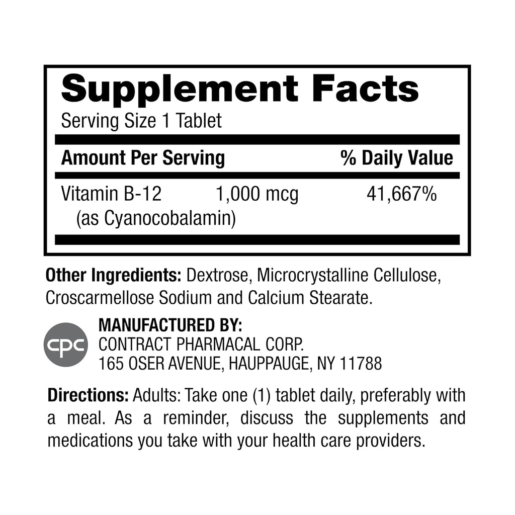 vitamin b12 for energy support