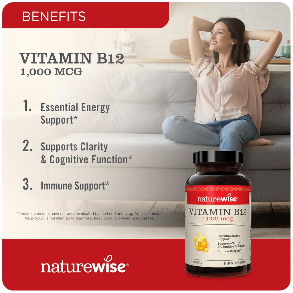 Vitamin B12 for energy support