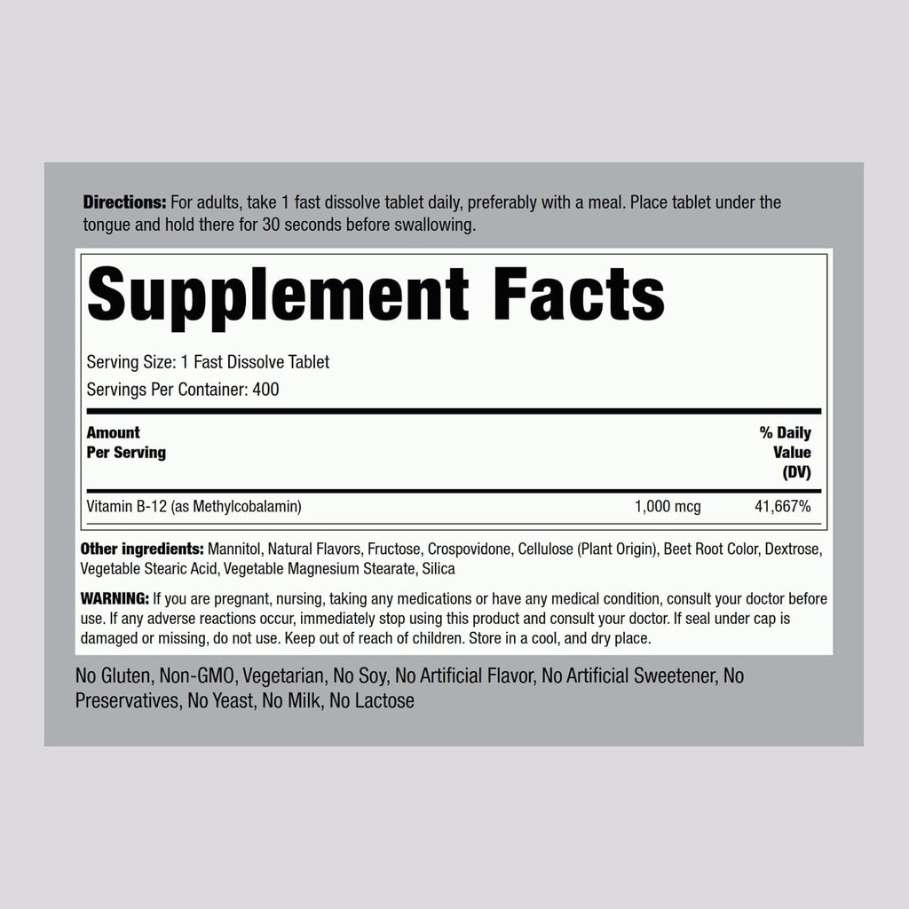vitamin b12 for energy support