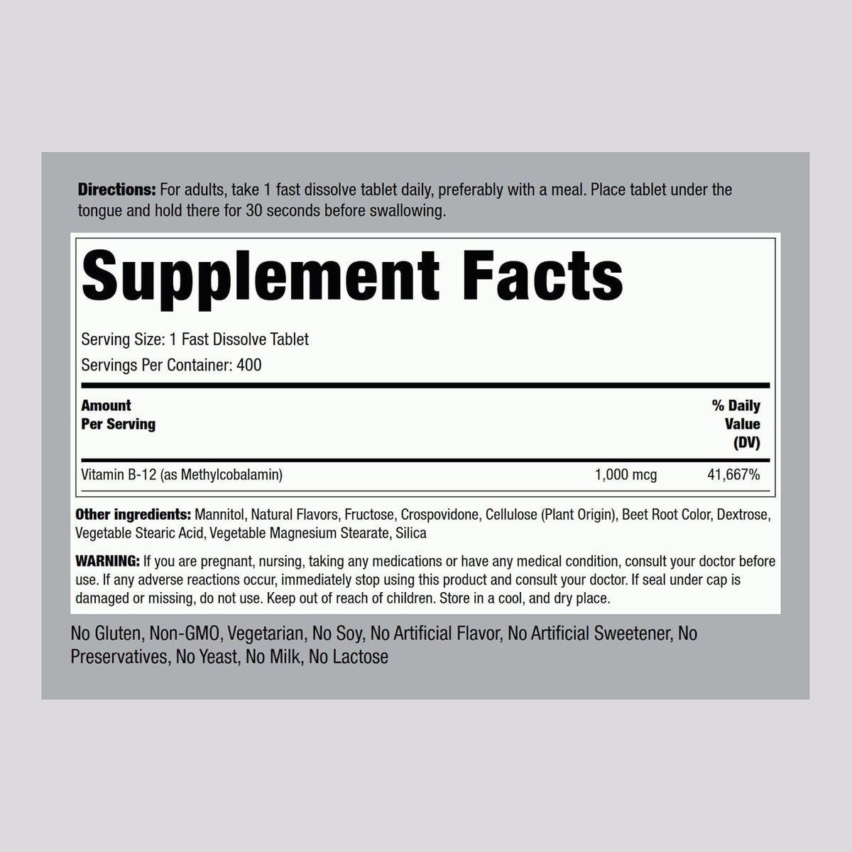 vitamin b12 for energy support