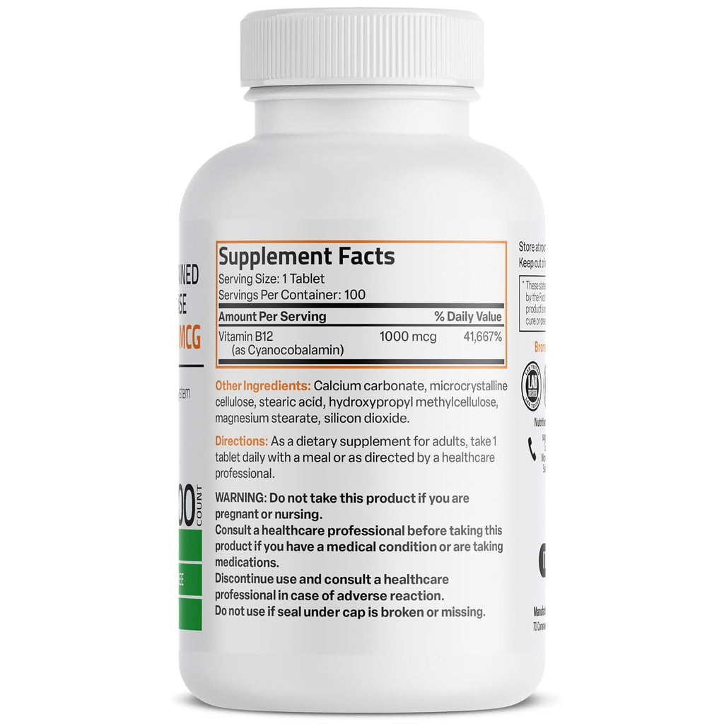 Vitamin B12 for healthy metabolism