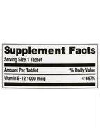 Vitamin B12 for healthy metabolism