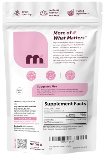 vitamin b12 for healthy metabolism