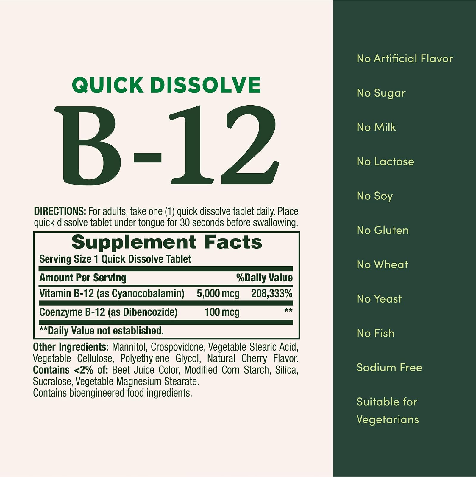 Vitamin B12 for healthy nerve function