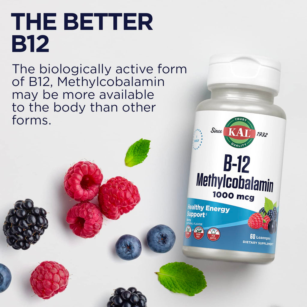 Vitamin B12 for mood and focus