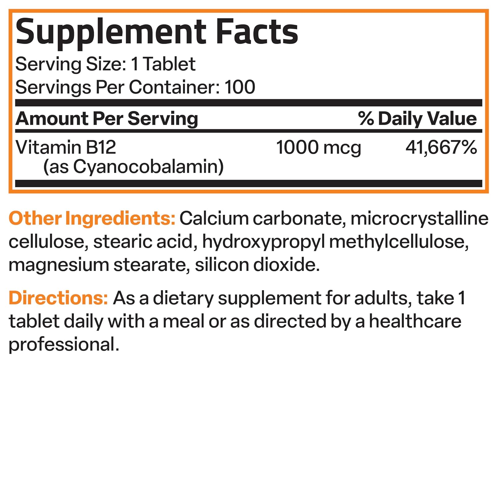 Vitamin B12 for overall wellness