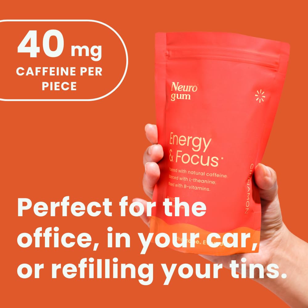 Vitamin B12 gum for energy