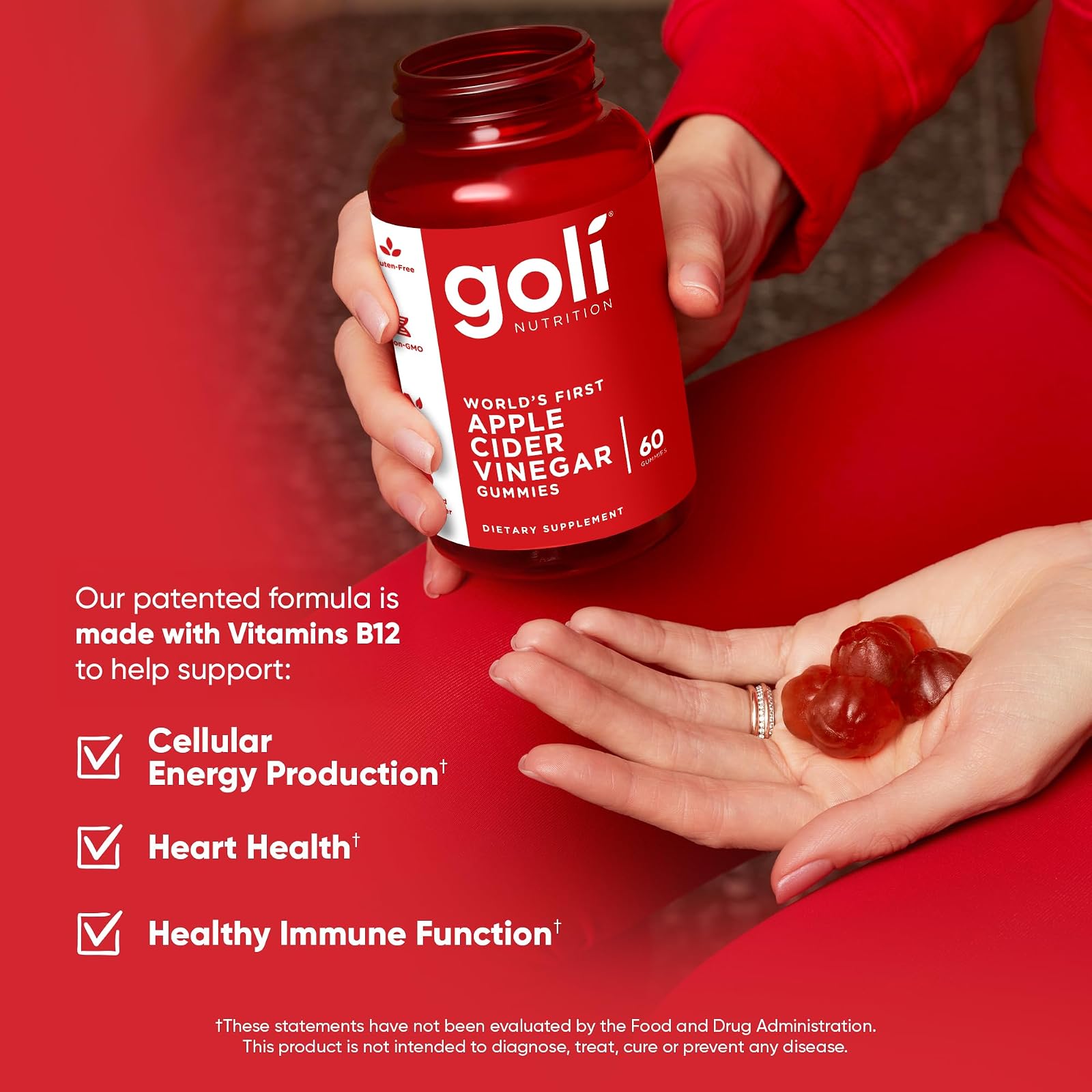 Vitamin B12 gummies for energy boost