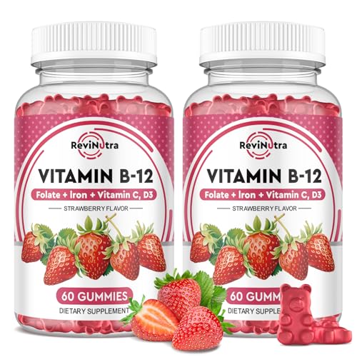 Vitamin B12 gummies for energy boost