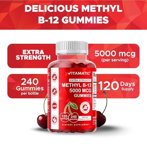 Vitamin B12 gummies for immune support
