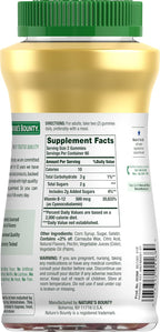 Vitamin B12 gummies for immune support