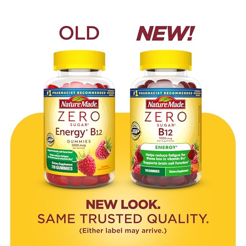 Vitamin B12 gummies with methylcobalamin support