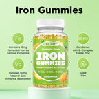 Vitamin B12 iron supplement gummies