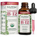 Vitamin B12 liquid drops for energy