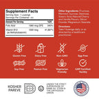 Vitamin B12 lozenges for immune support